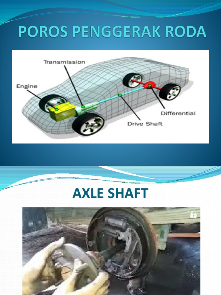 Poros Penggerak Roda New | PDF