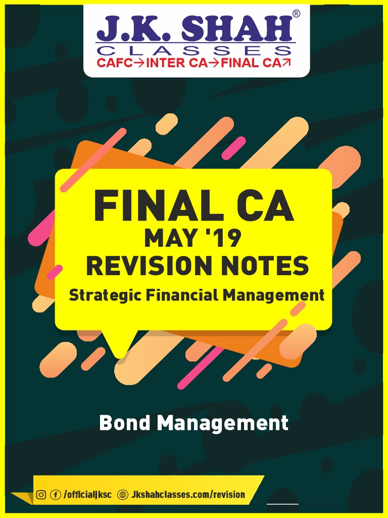 Bond Management | PDF | Bonds (Finance) | Yield (Finance)