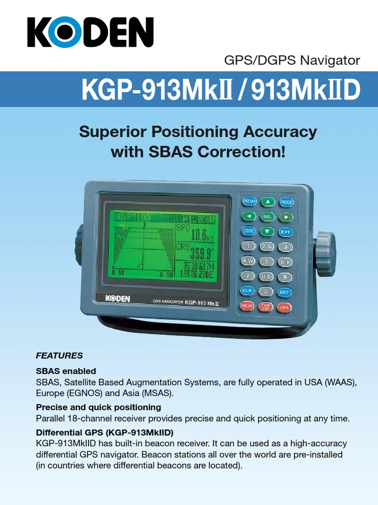 DGPS | PDF | Global Positioning System | Navigation