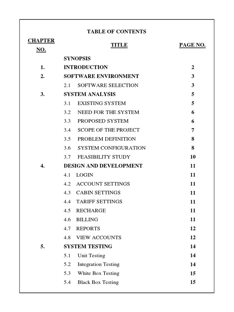 Cyber Cafe Management System | PDF | Software Testing | Java ...