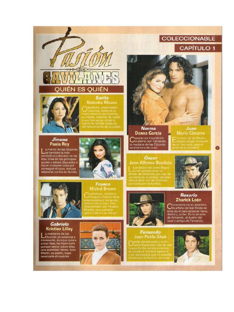 Pasion de Gavilanes PDF | PDF