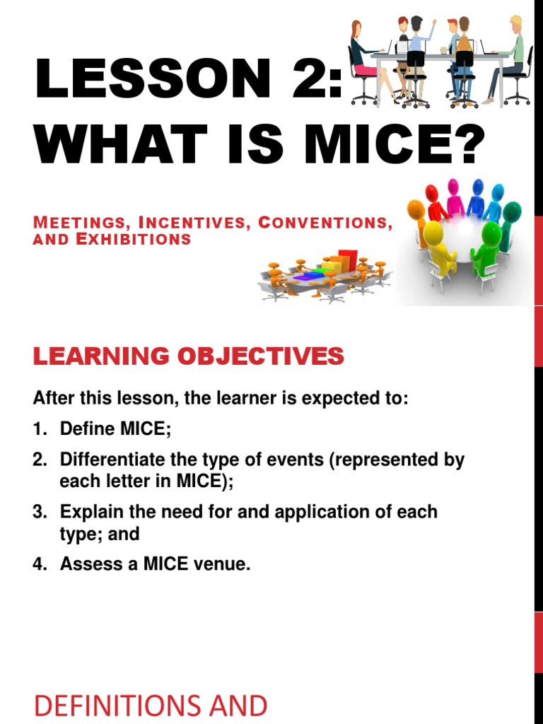 Understanding MICE: Types and Venues | PDF | Sales | Incentive