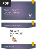 Youth Ministry Annual Plan SAMPLE | PDF