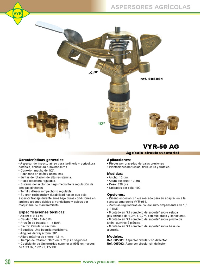 Manual de Aspersores | PDF | Naturaleza