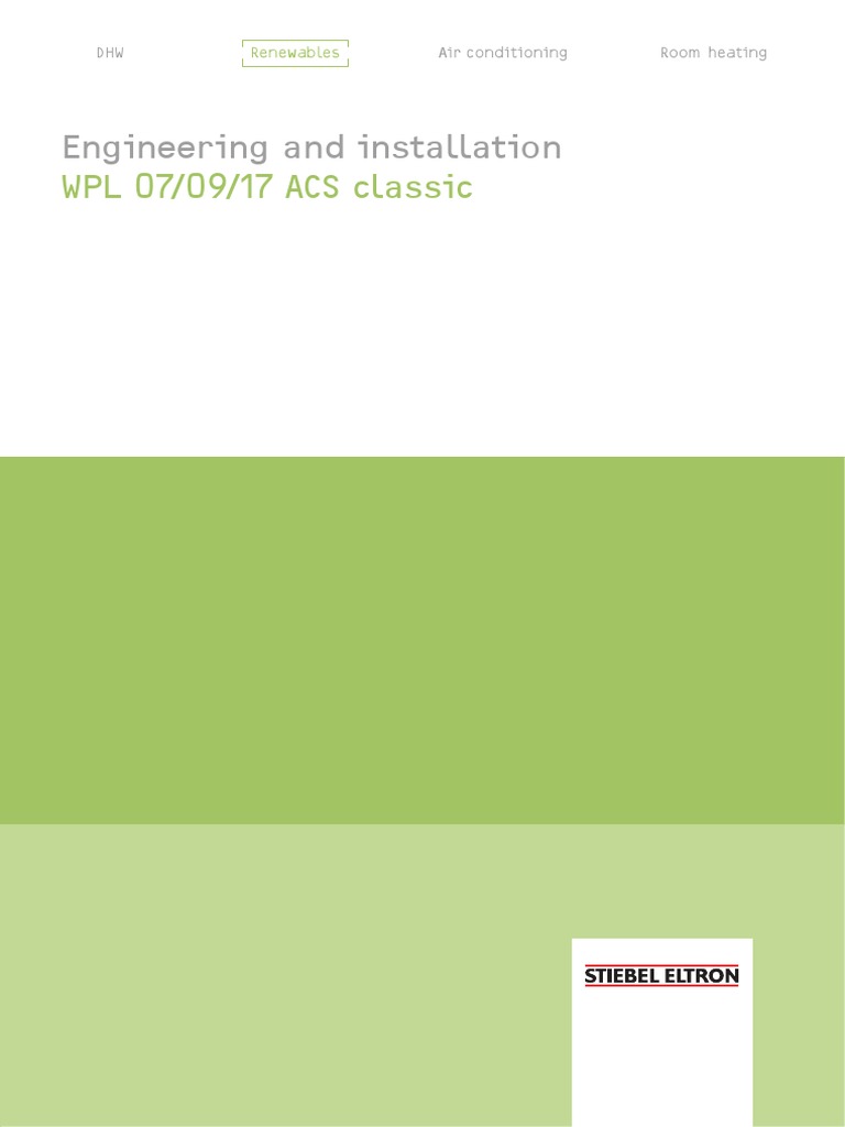 WPL Classic STE en | PDF | Heat Pump | Hvac