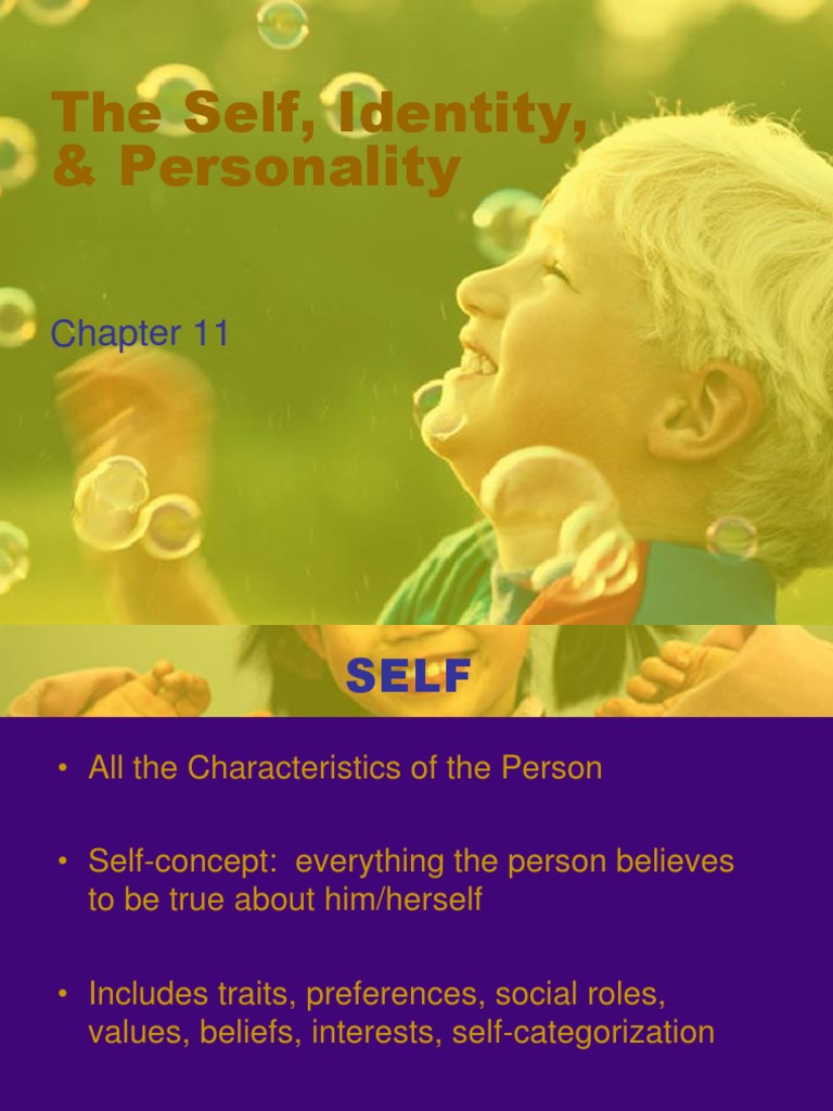Self, Identity.ppt | Identity (Social Science) | Self Concept