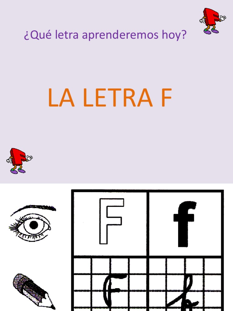 Modulo Presentacion Letra F | PDF