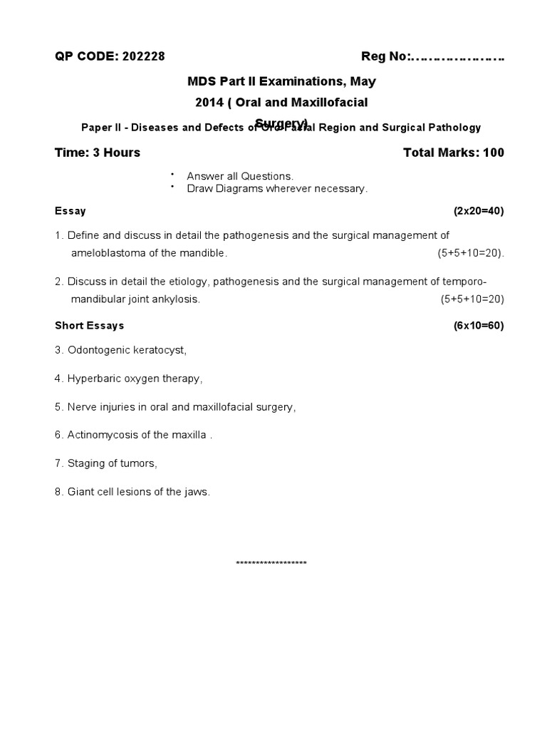 Omfs Paper 2 | PDF