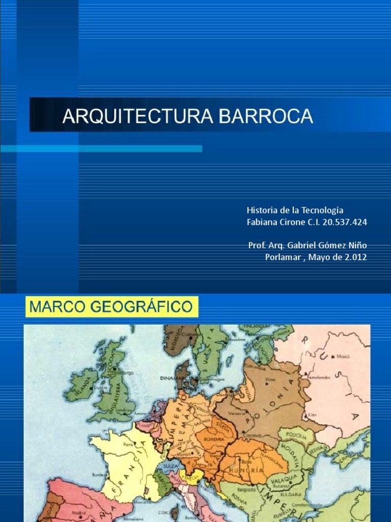 Barroco y Rococo PDF | PDF | Barroco | Renacimiento