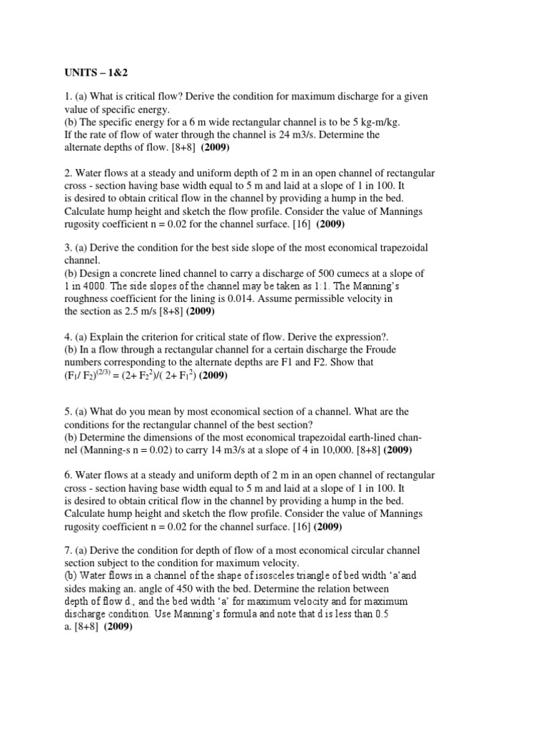 HHM Unitwise Q (Units 1 To 6) | PDF | Pump | Viscosity