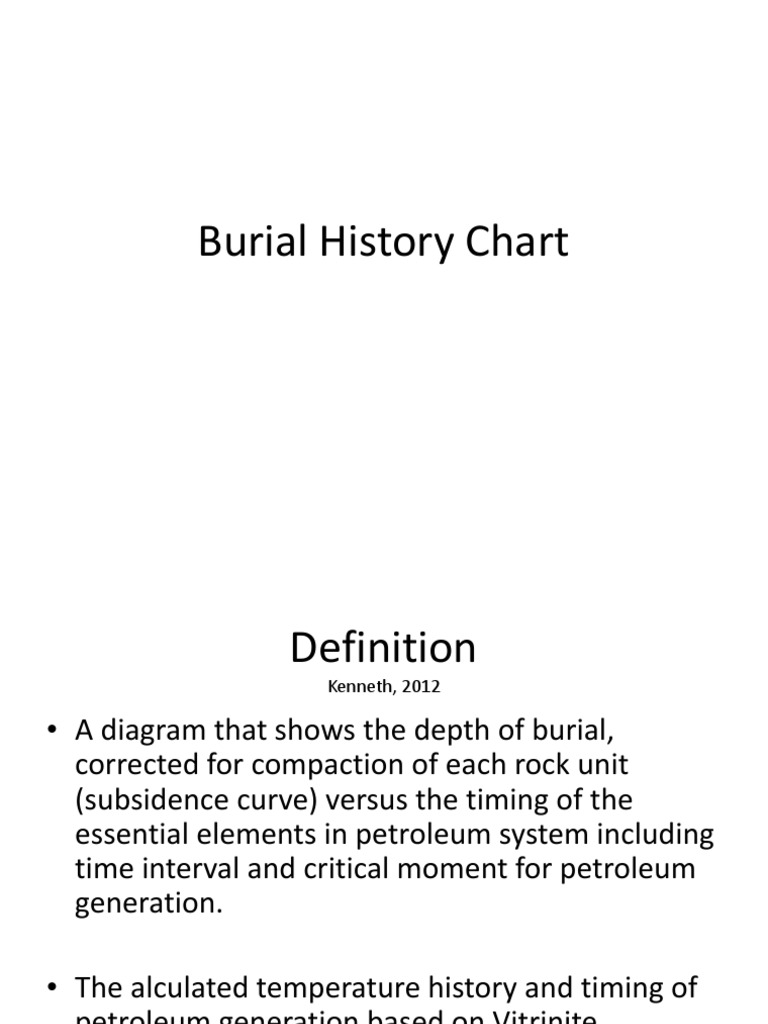 Burial History Chart | PDF | Sedimentary Rock | Sedimentology