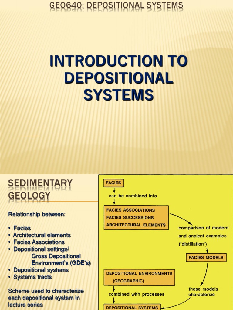 Depositional System | PDF | Hydrology | Geomorphology