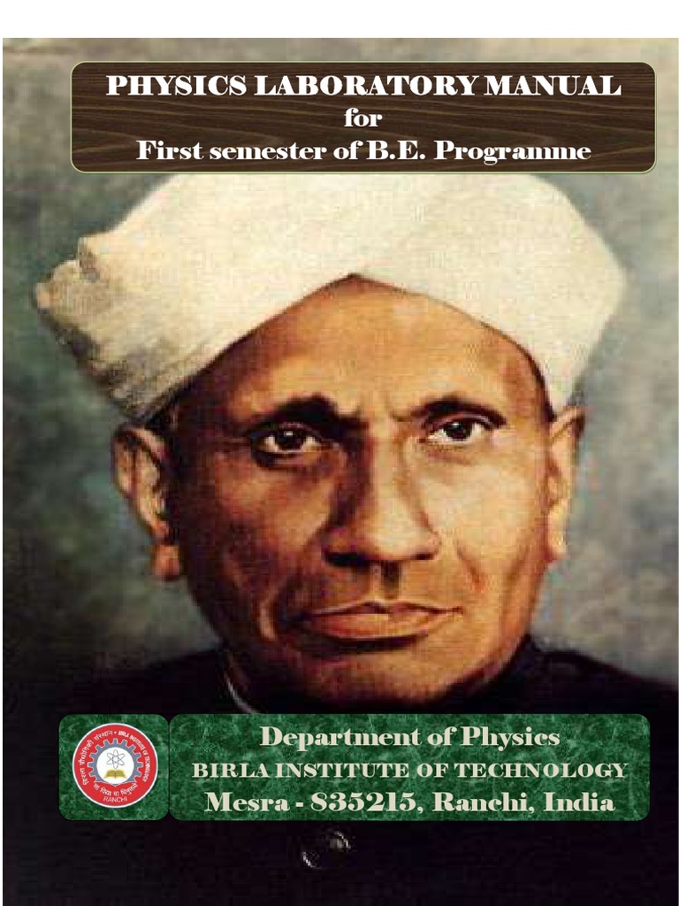 BE Lab Manual 2016 | PDF | Uncertainty | Light