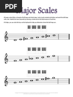 07 C Major Scale Worksheet | PDF | Home & Garden