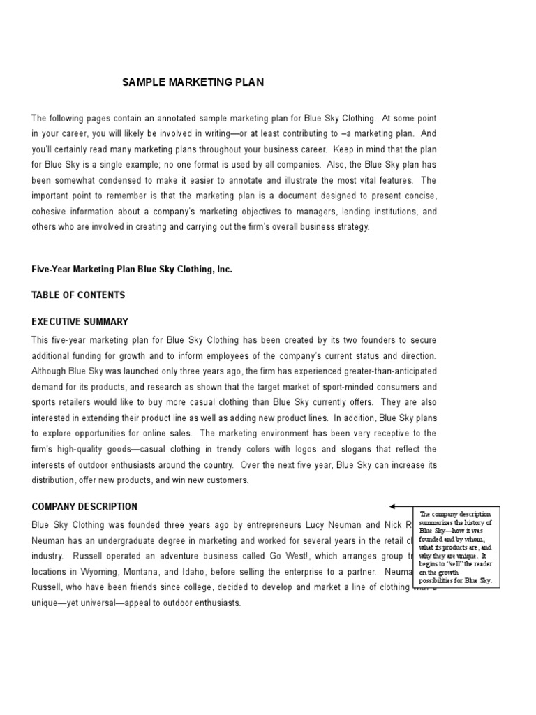 Sample Marketing Proposal Template | Download Free PDF | Retail | Pricing