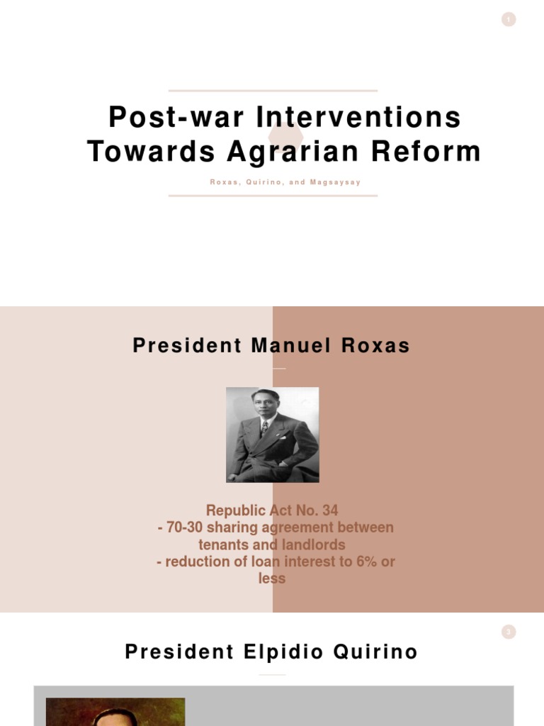 Group 4 Post War Interventions | PDF
