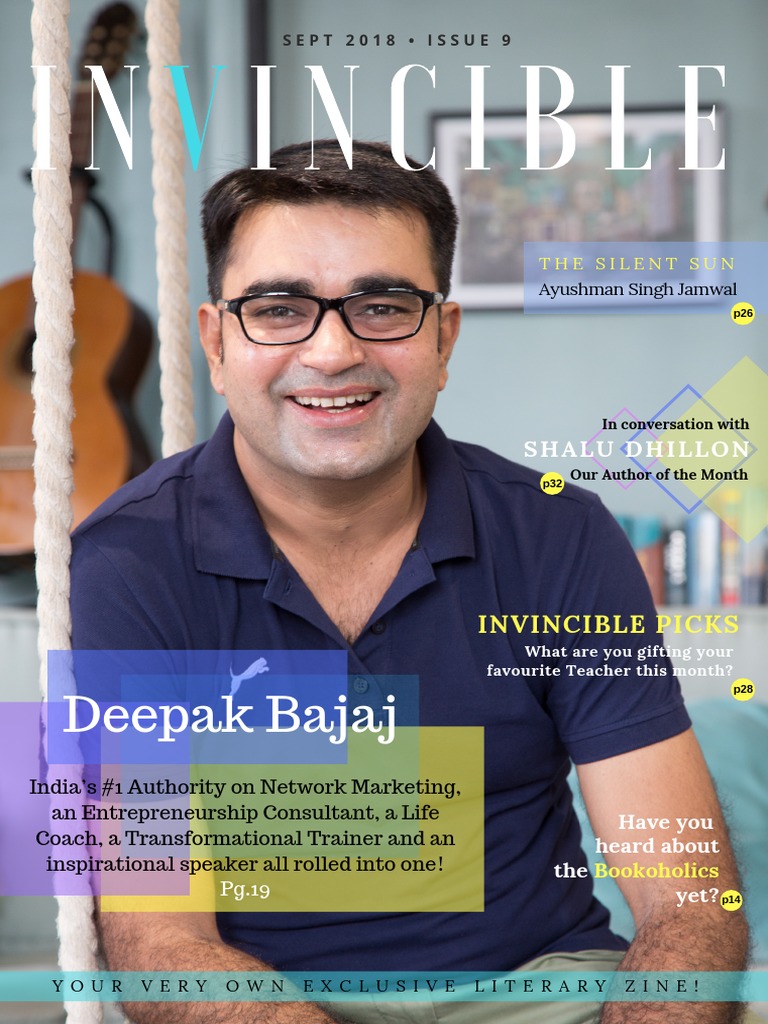 Invincible Magazine Sep 2018 | PDF | Mentorship | Marketing