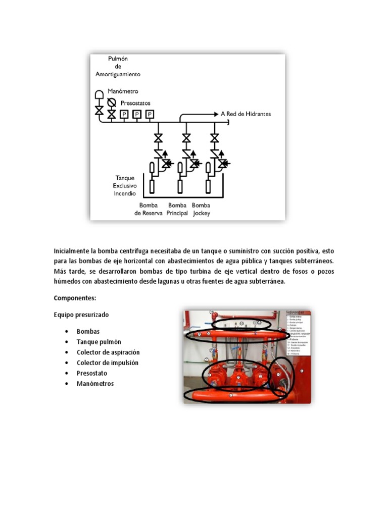 Sistema Contra Incendios | PDF | Bomba | Ingeniería mecánica
