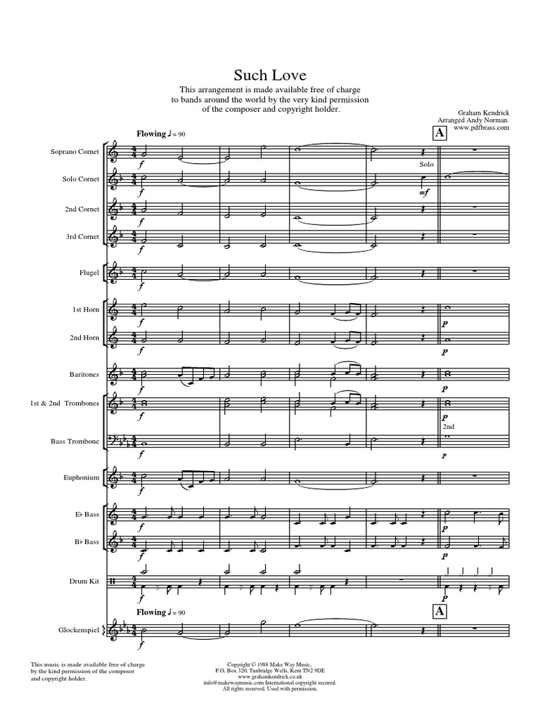 Such Love: Flowing | PDF | Elementary Organology | Organology