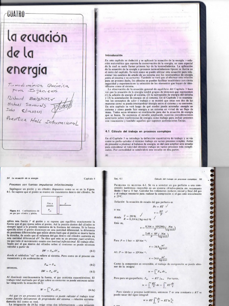 Capítulos 4 y 5 - Balzhiser | PDF