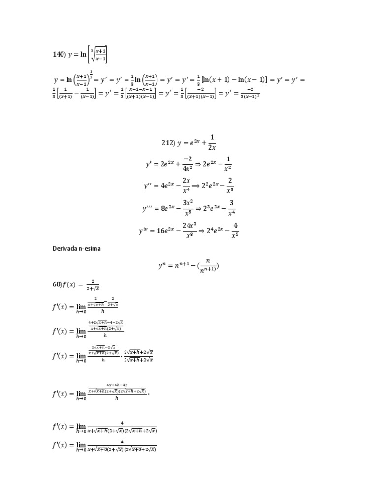 Problemas de Cálculo 1 Resueltos | PDF