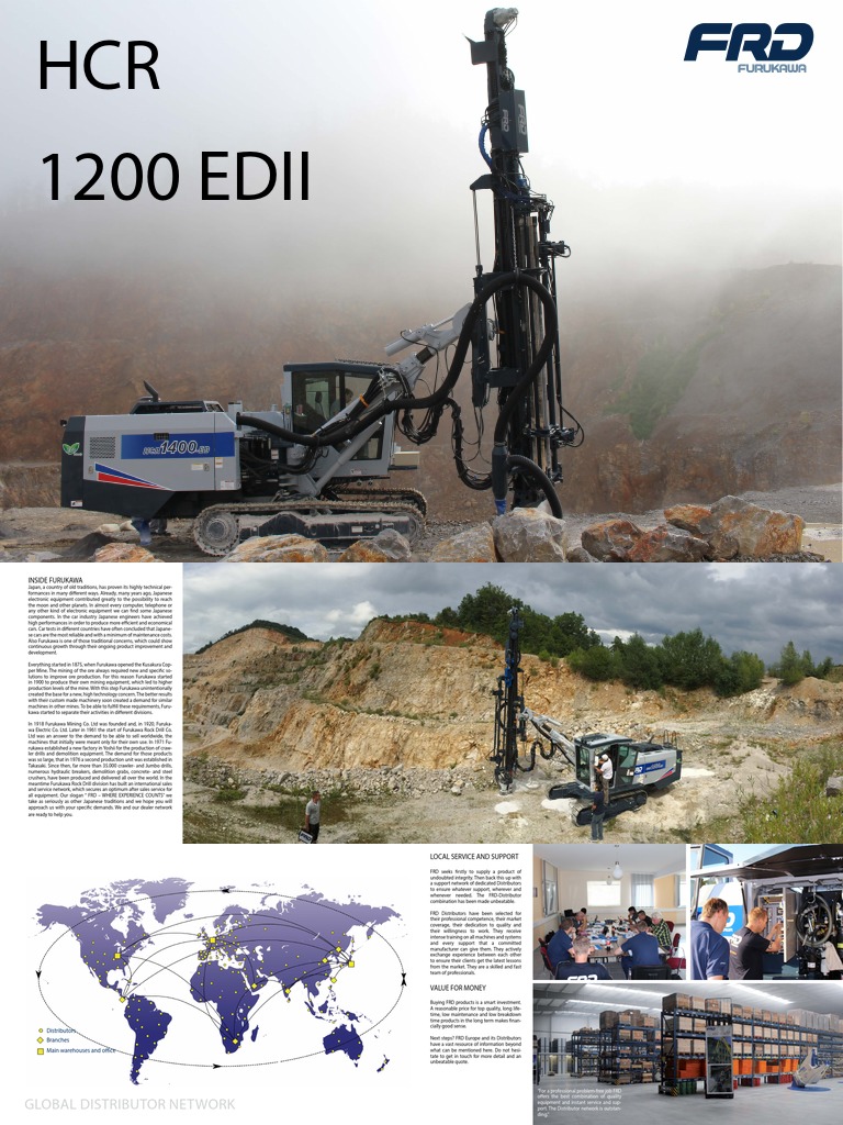 HCR 1200 Edii | PDF | Diesel Engine | Mining