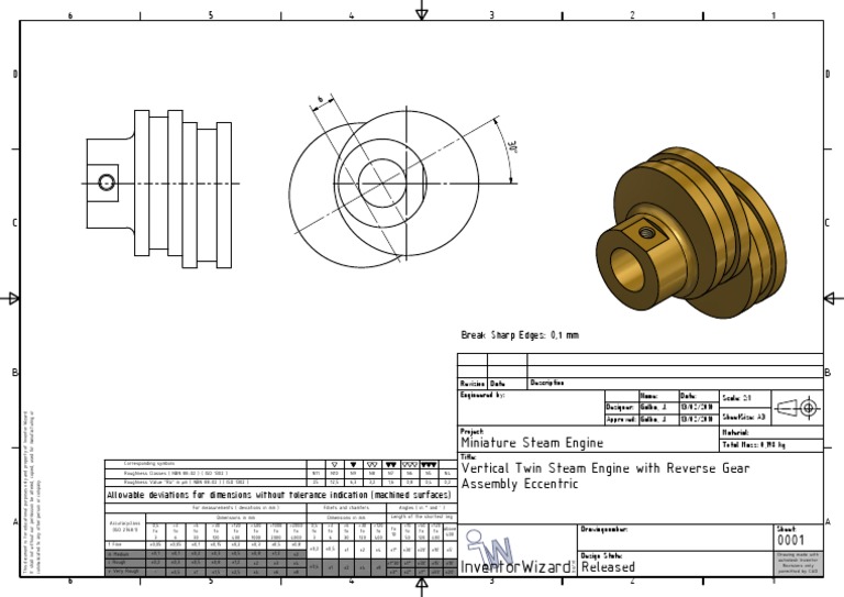 Assembly Eccentric PDF | PDF | Surface Roughness | Engineering