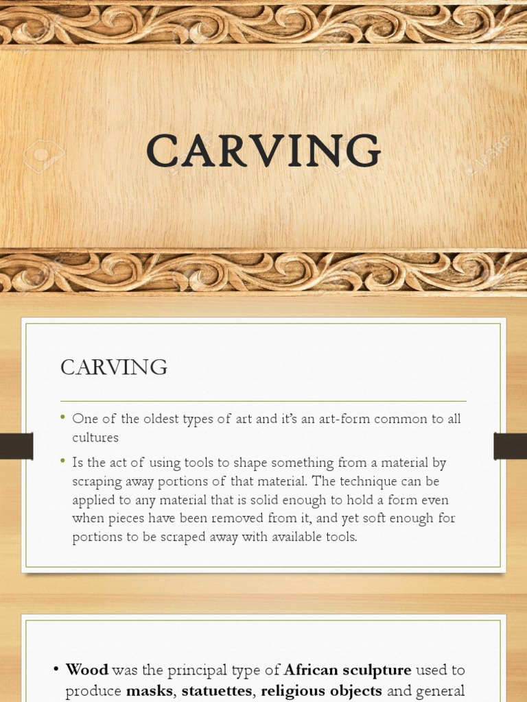 Carving | PDF | Wood Carving | Crafts & Hobbies