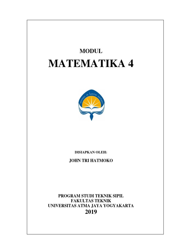 Modul - Mat 4 | PDF