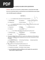 Health and Safety Exam Questions and Answers | PDF | Personal ...