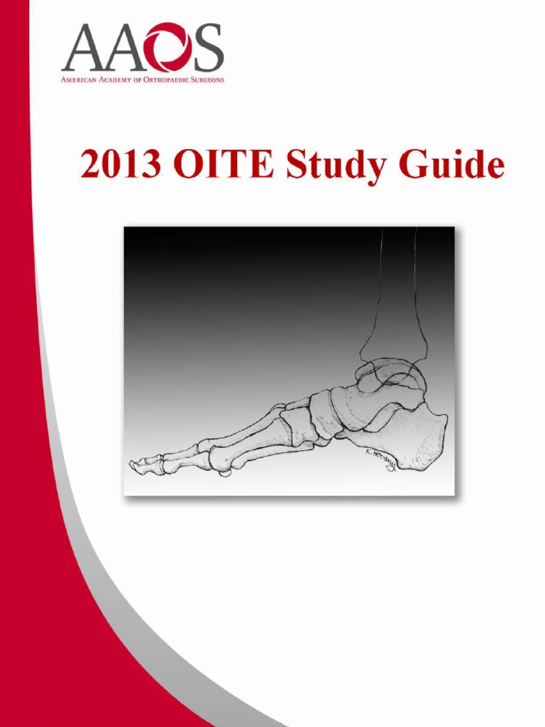 OITE Review 2013 | PDF | Orthopedic Surgery | Physician