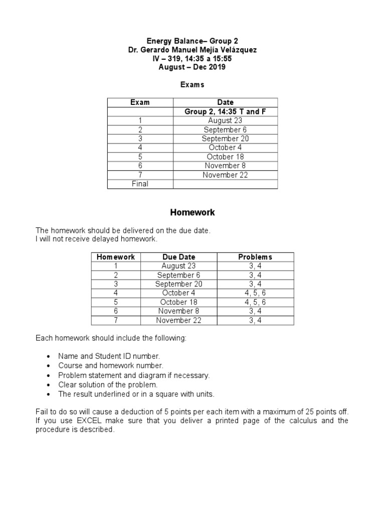 Homeworks and Exams Energy Balance | PDF | Enthalpy | Fuels