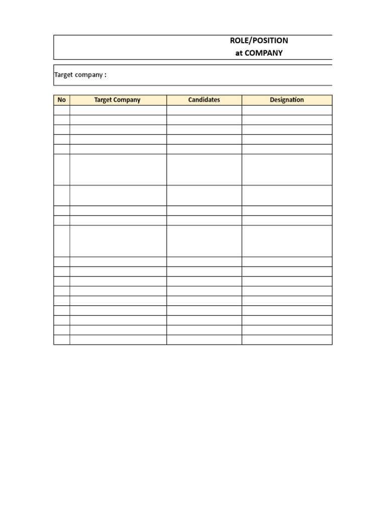 Job Control - Blank | PDF