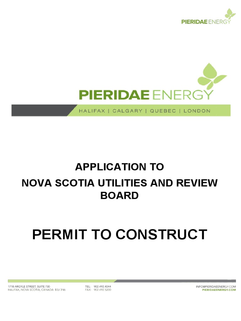LNG Permit To Construct | PDF | Natural Gas | Liquefied Natural Gas