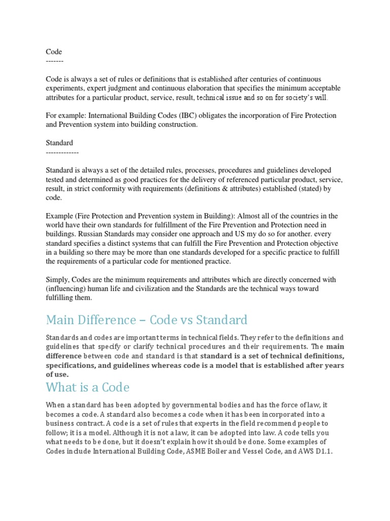 Code and Standard Definitions Only | PDF | Nondestructive Testing ...