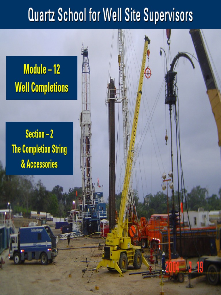 02 The Completion String & Accessories | Download Free PDF | Casing ...