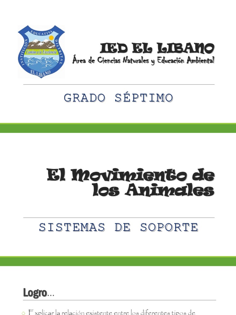 El Movimiento de Los Animales | PDF | Esqueleto | Zoología