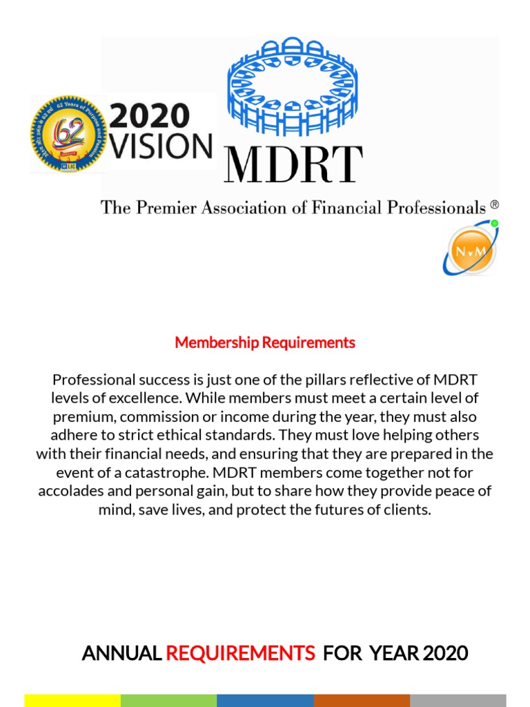 MDRT | PDF | Profession | Insurance