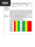Formulir Early Warning Score (EWS) | PDF