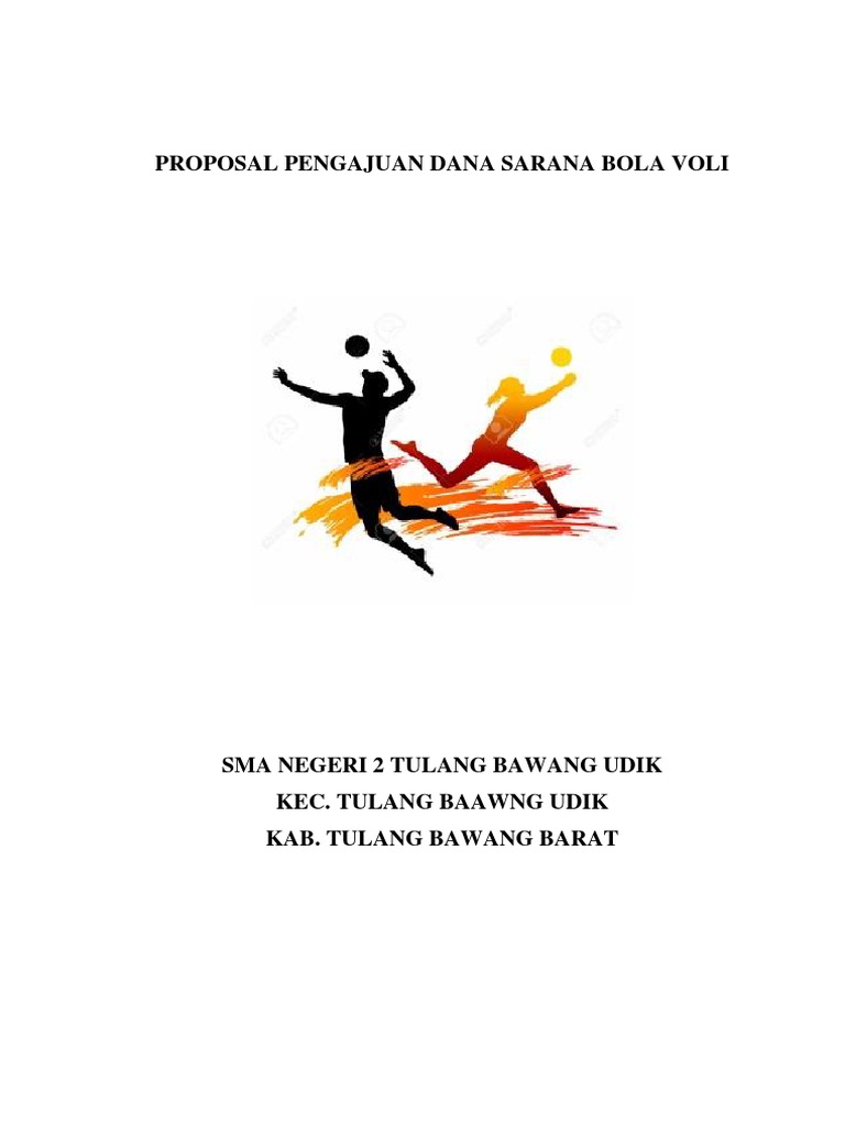 Proposal Pengajuan Dana Sarana Bola Voli Smanda | PDF