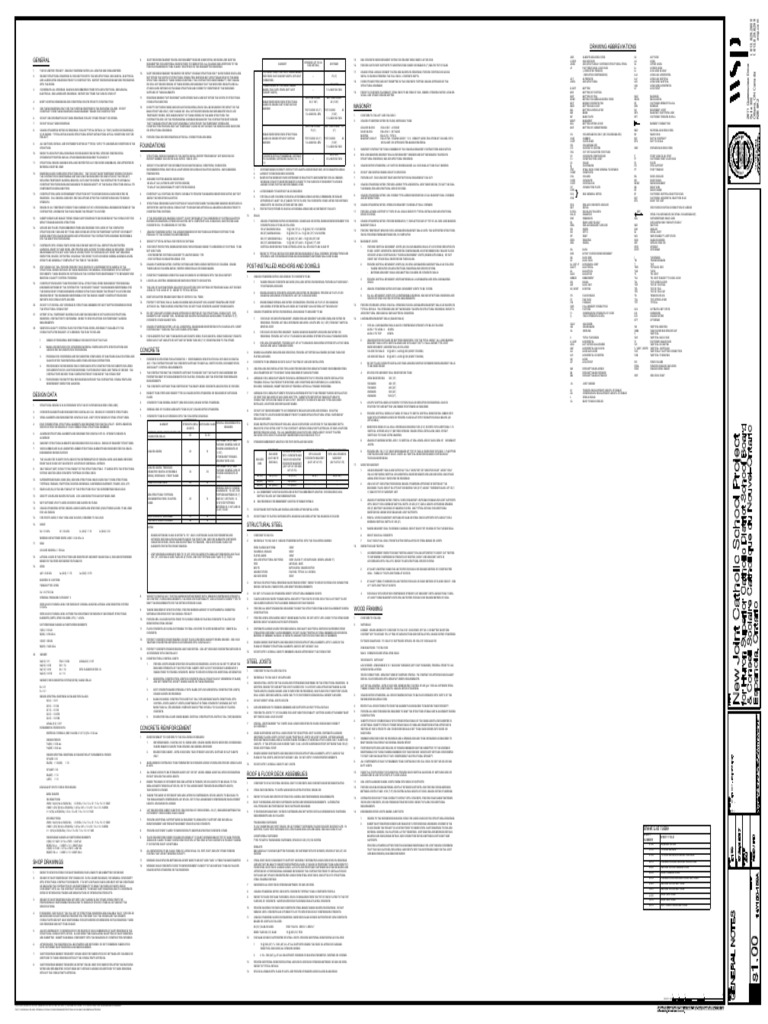 Drawing Abbreviations General: Sheet Number Sheet Title | PDF | Deep ...