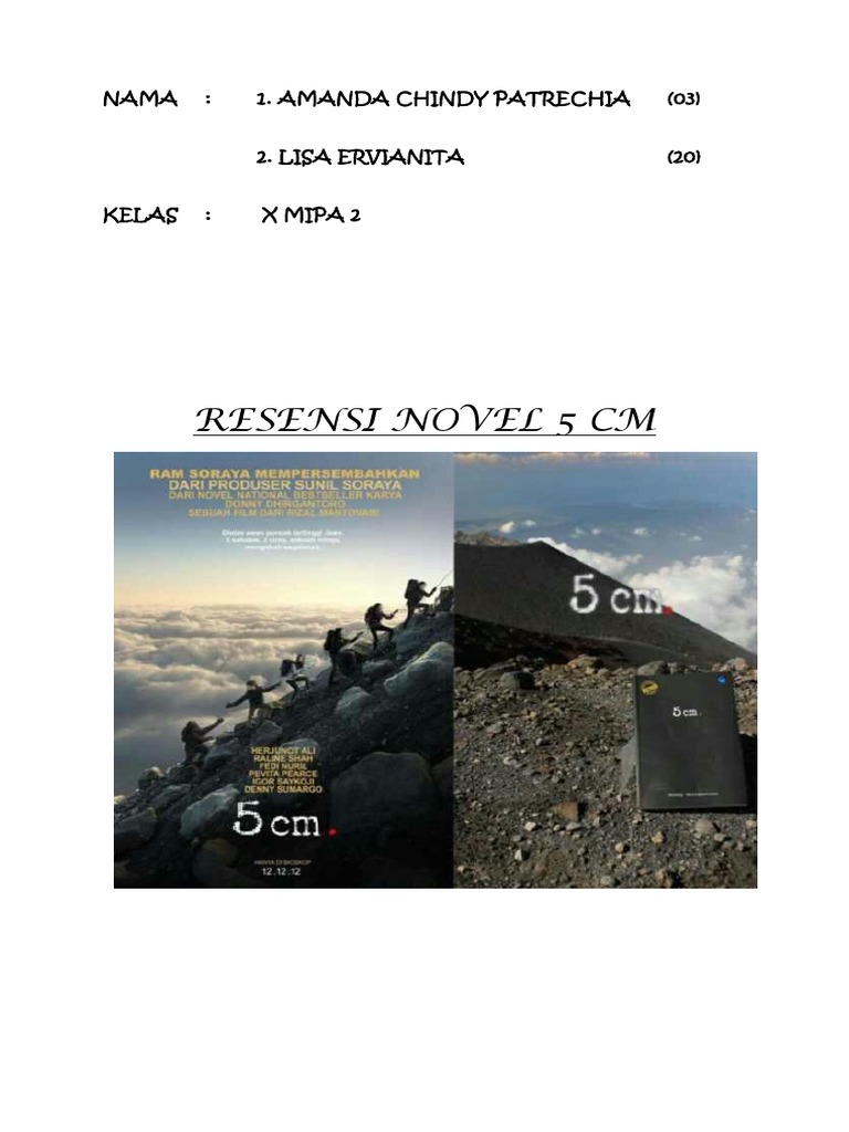 Resensi Novel 5 CM | PDF