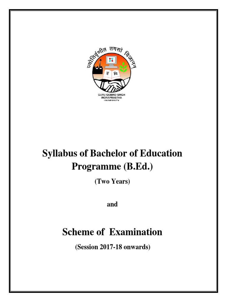 B.ed Syllabus | PDF | Educational Technology | Pedagogy