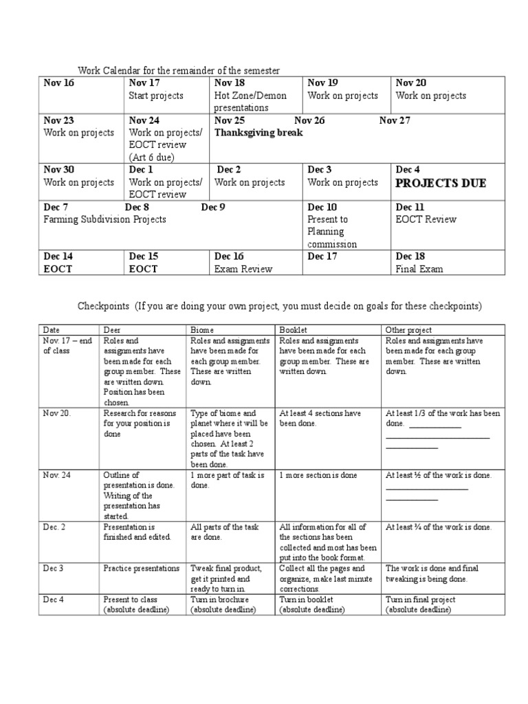 Ecology Project Rubric | PDF | Ecosystem | Natural Environment