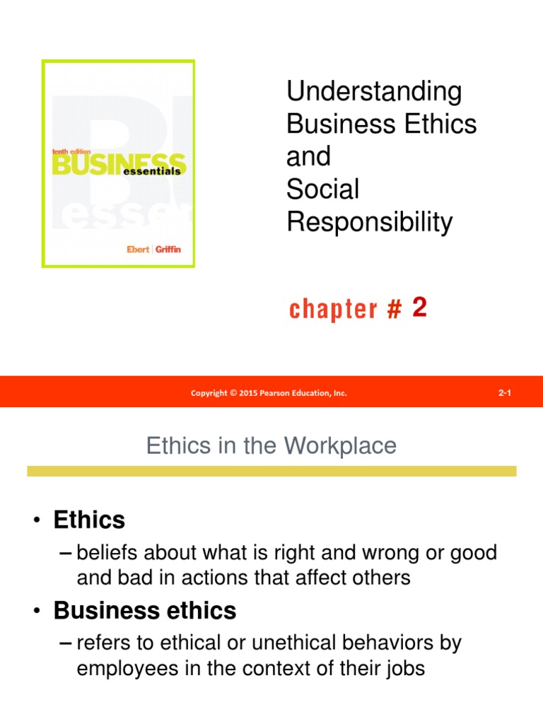 Understanding Business Ethics and Social Responsibility: Inc ...