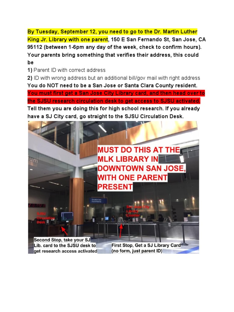 San Jose City2FSJSU Library Card 1 | PDF