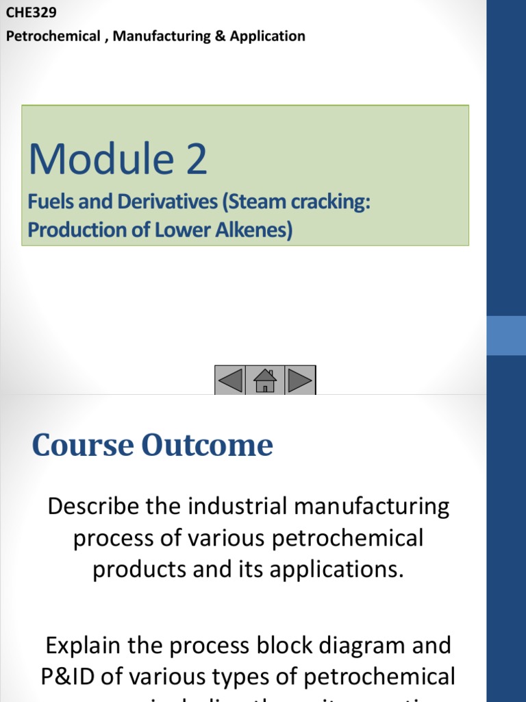 Module 2 Steam Cracking | PDF | Cracking (Chemistry) | Chemical Kinetics