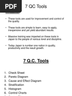12 Steps of QCC | PDF | Data Analysis | Histogram