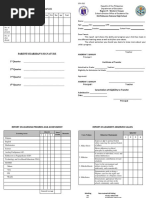 DEPED FORM 138 Jhs | PDF | Behavior Modification | Learning