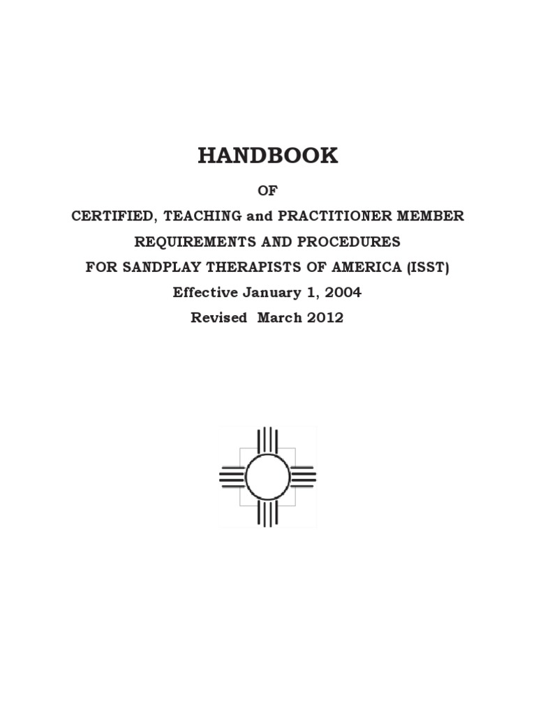 STA Membership Handbook | PDF | Play Therapy | Psychotherapy